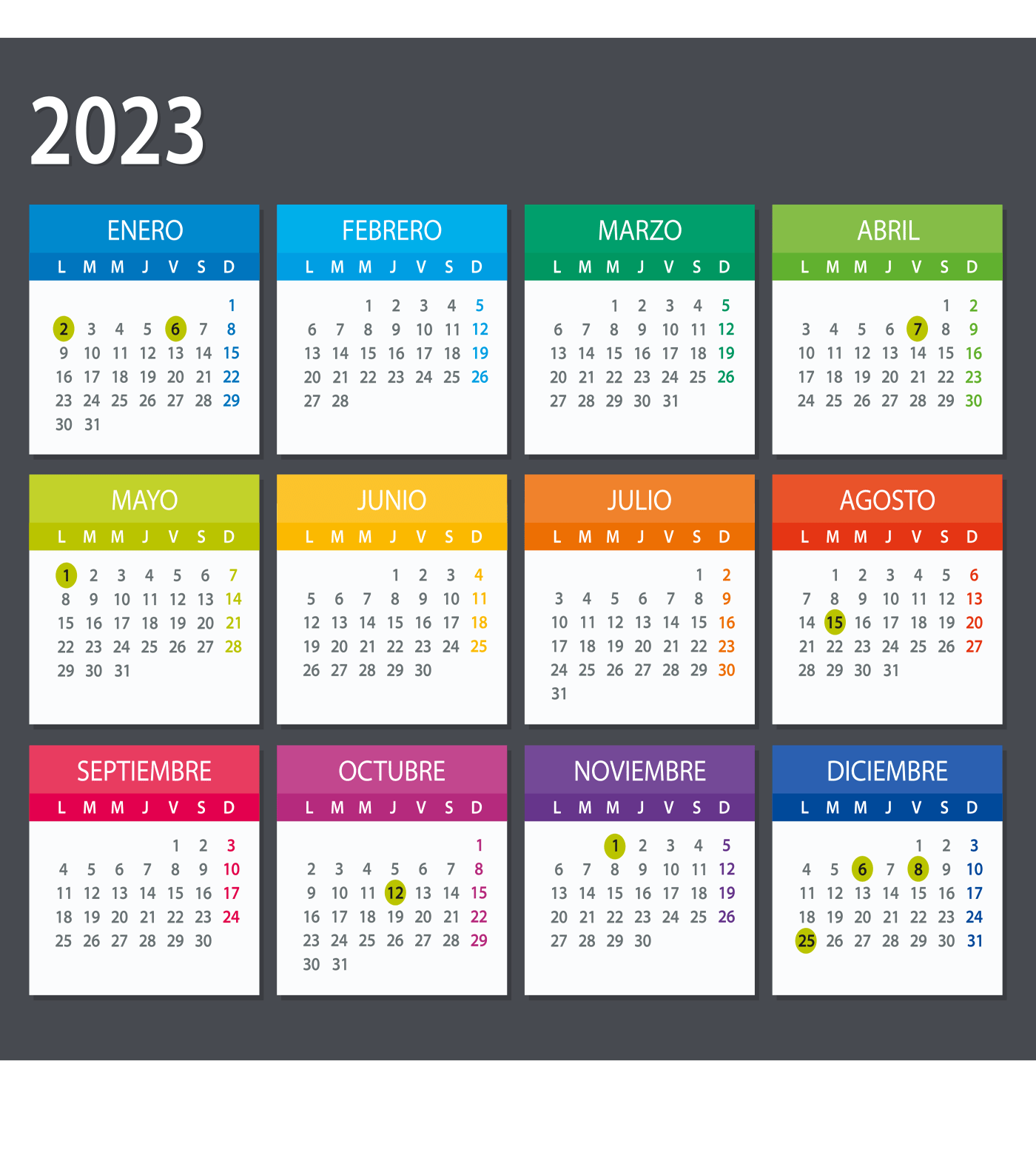 Calendario Laboral 2023